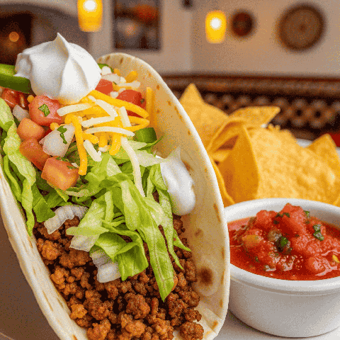Ground Beef Taco - Order University Tacos - University Blvd, AL Menu ...