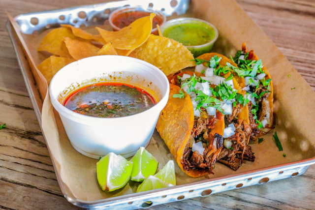 Order of 3 Quesabirria tacos - Order University Tacos - University Blvd ...